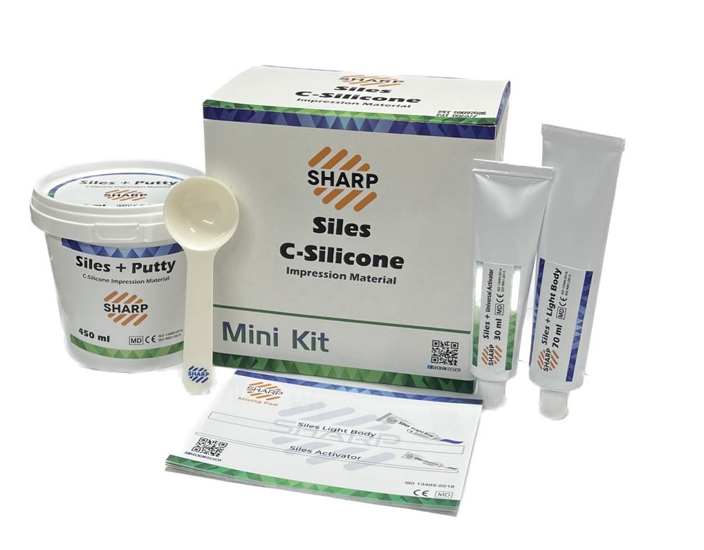 Sharp C Tipi Silikon Ölçü Maddesi (Mini Kit) | Seçkin Dental